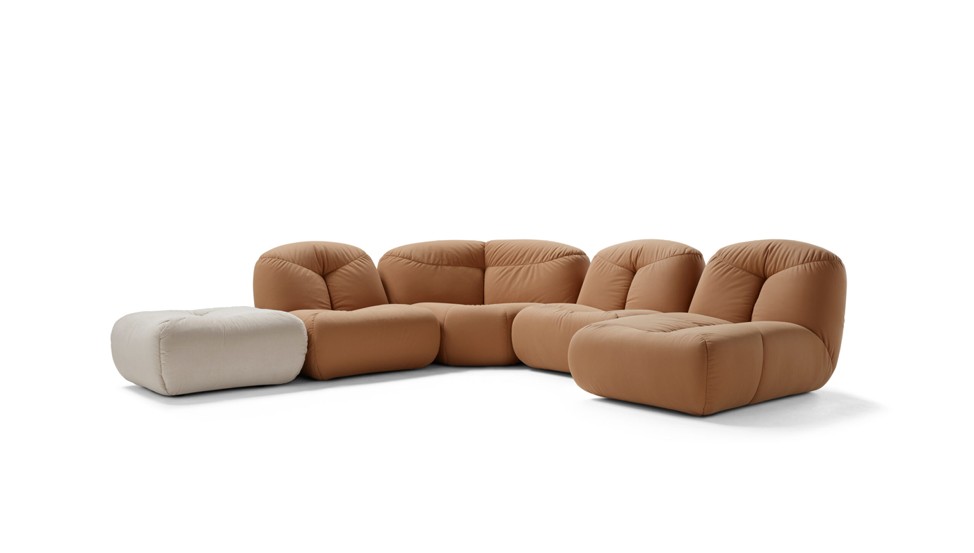 Divani e poltrone sartoriali Cremona Milano – Pouf glamour chic ...